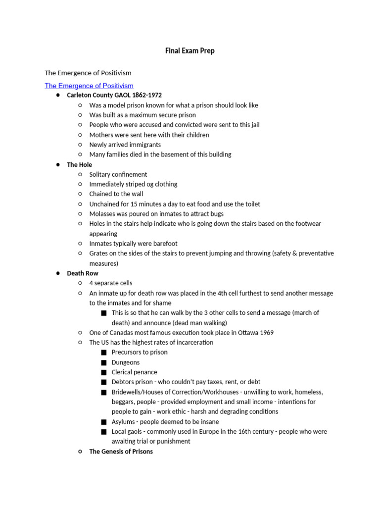 Final Exam Prep | PDF