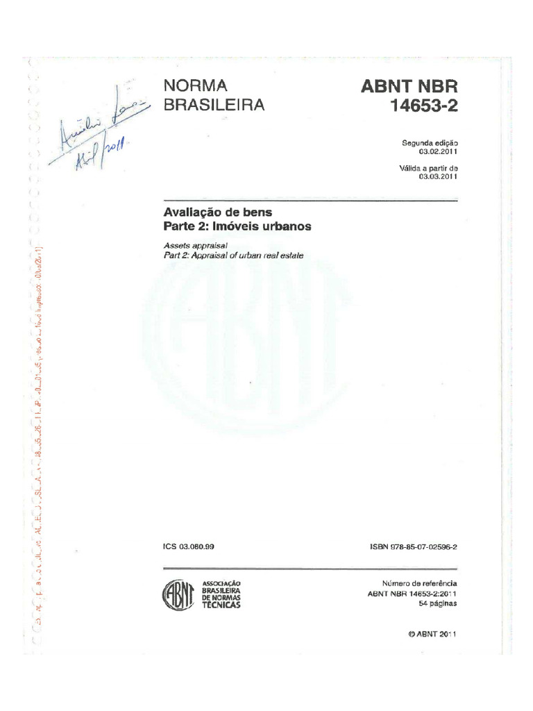 NBR 14653 2 | PDF