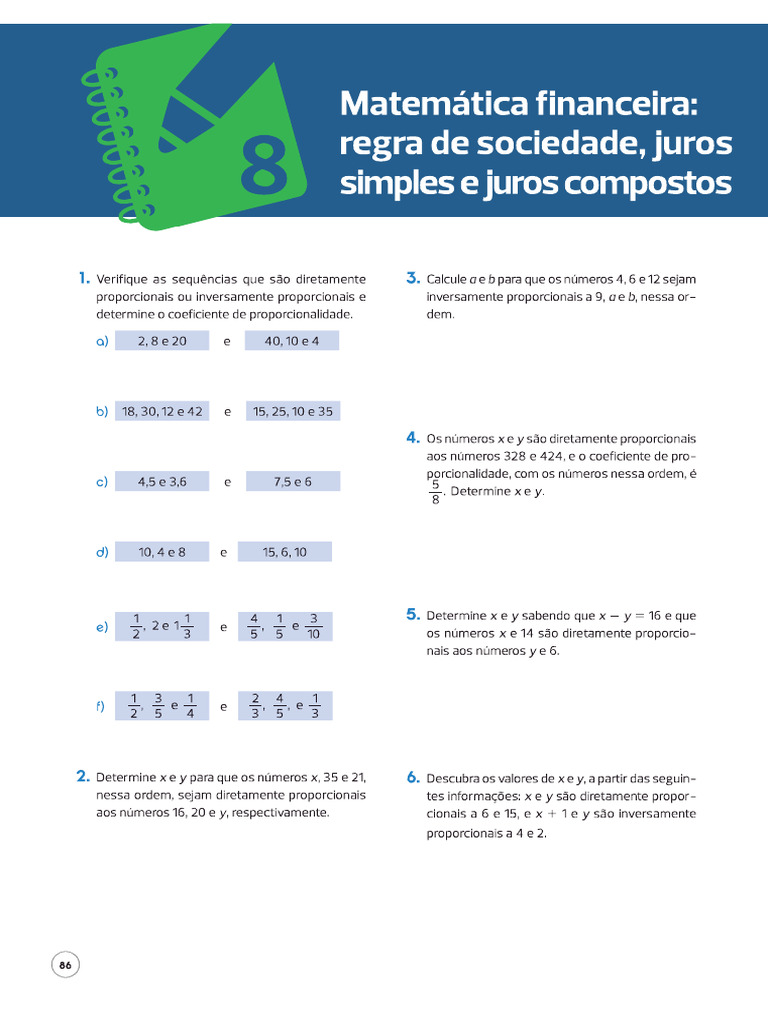 Capitulo 8 Exercícios | PDF