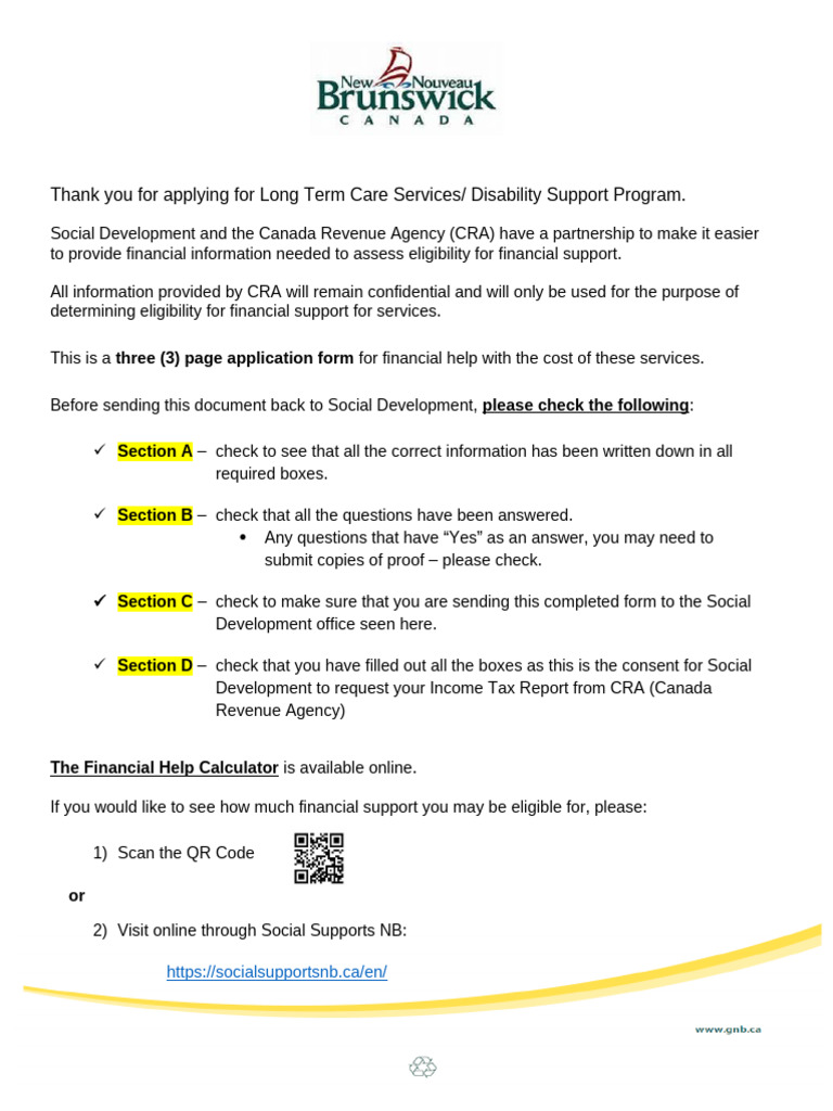 Z1 Southeast Zone - Financial Application Form For CRA Process | PDF