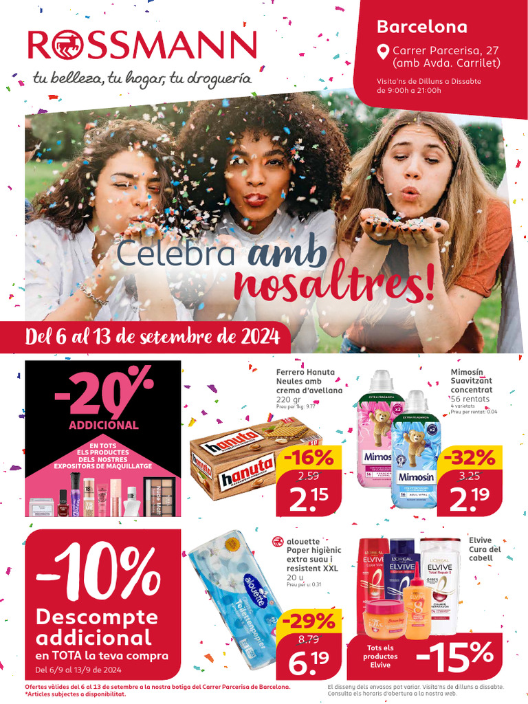 ROSSMANN - Folleto Apertura BARCELONA | PDF