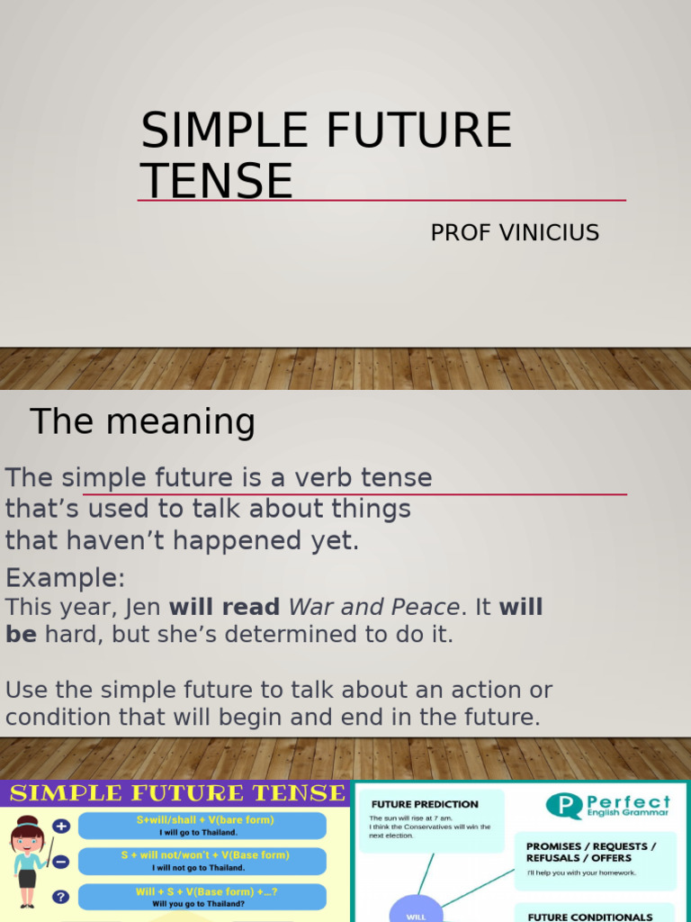 Simple Future | PDF