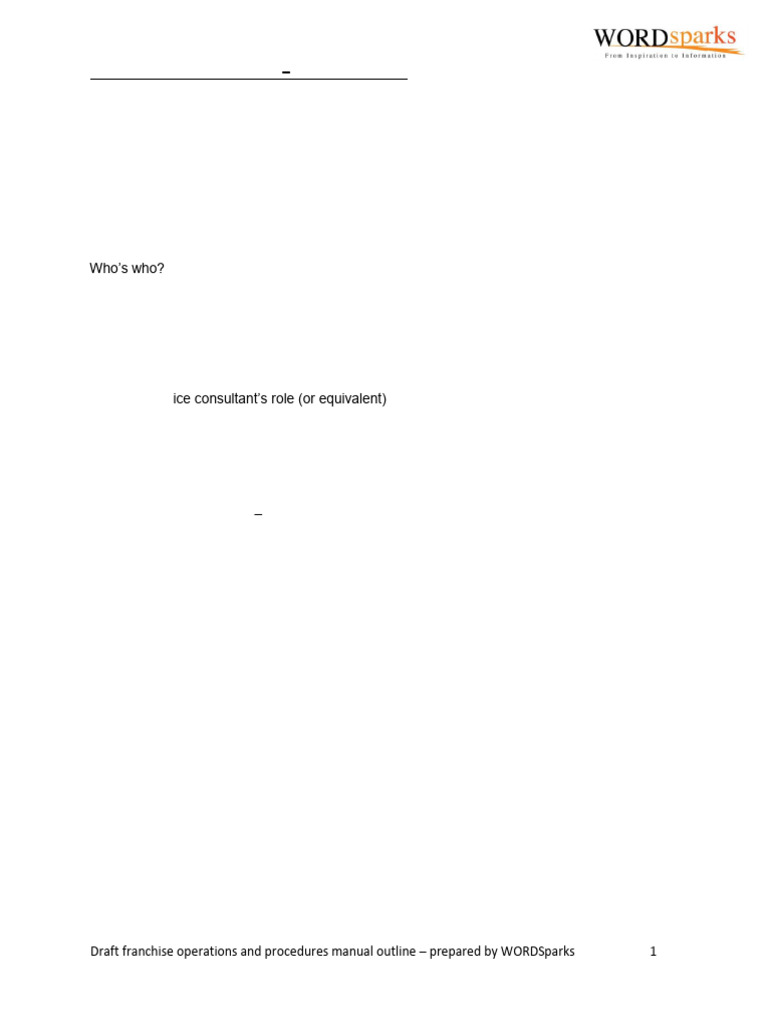 Draft-OPM-Outline-Retail-Operations | PDF