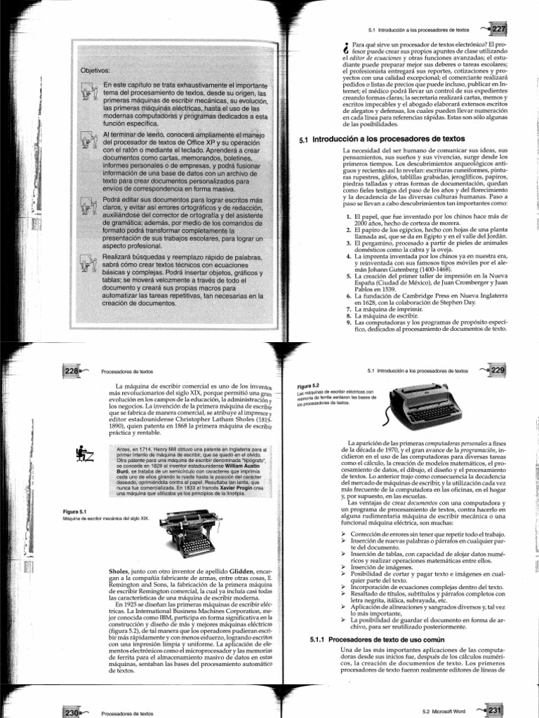 Tema 6.3 - Ferreyra - Informatica para Curso de Bachillerato Cap5 227-245 | PDF