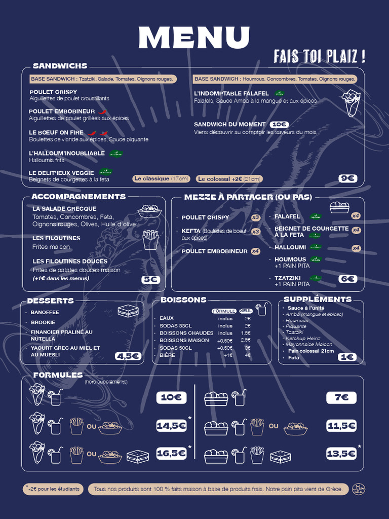 Menu Toulouse 2024 | PDF
