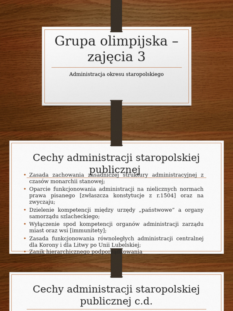 Administracja Dawnej Polski 1 | PDF
