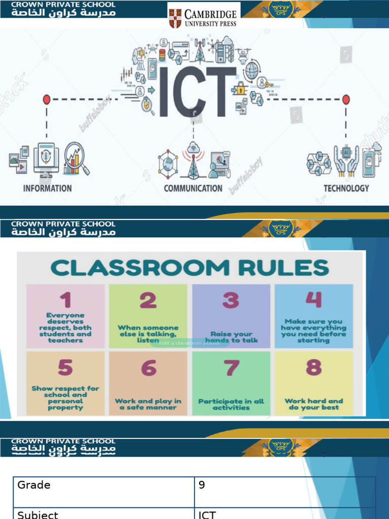Y9-Theory1-Week 1-Types and Components of A Computer Systems-Theory 1 | PDF