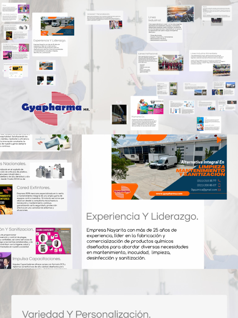 Presentacion Gyapharma 2024 Prezi | PDF