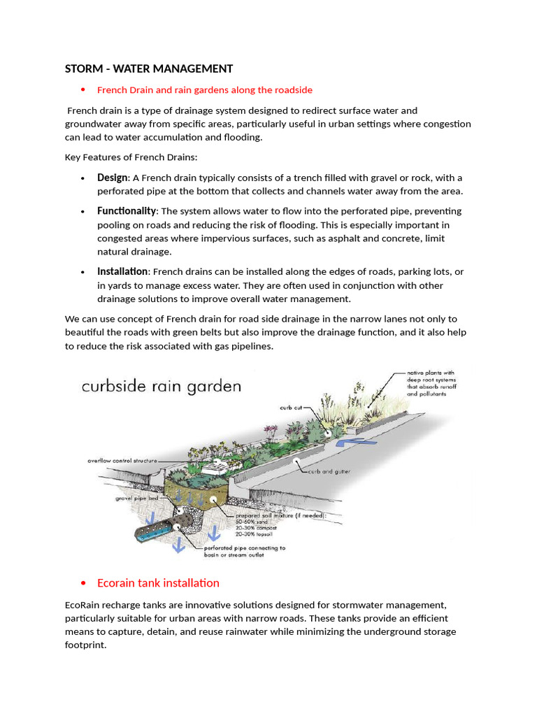 STORM & Water Proposal | PDF