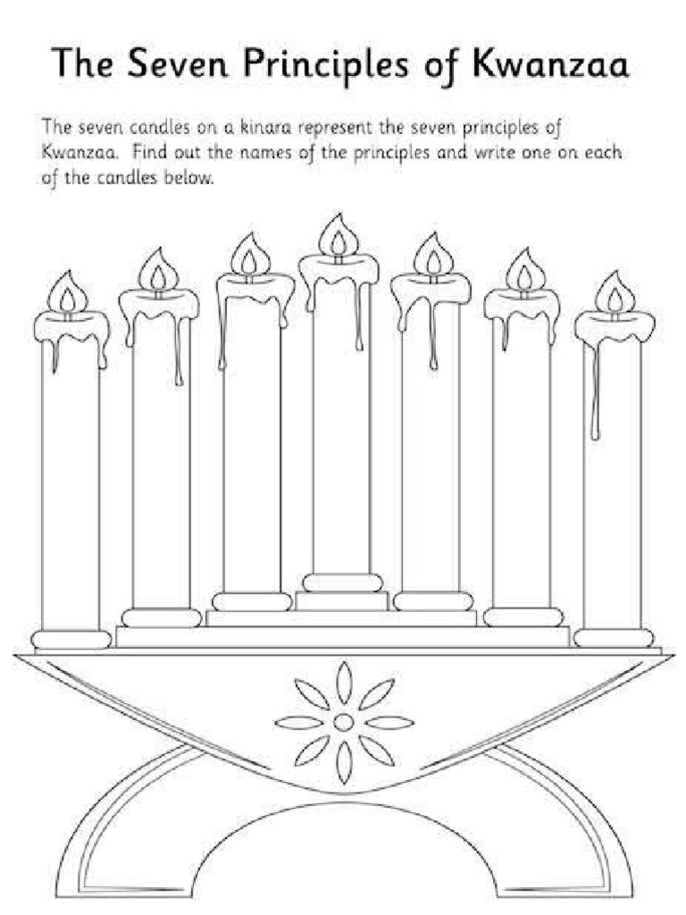 Candle Principles of Kwanza | PDF