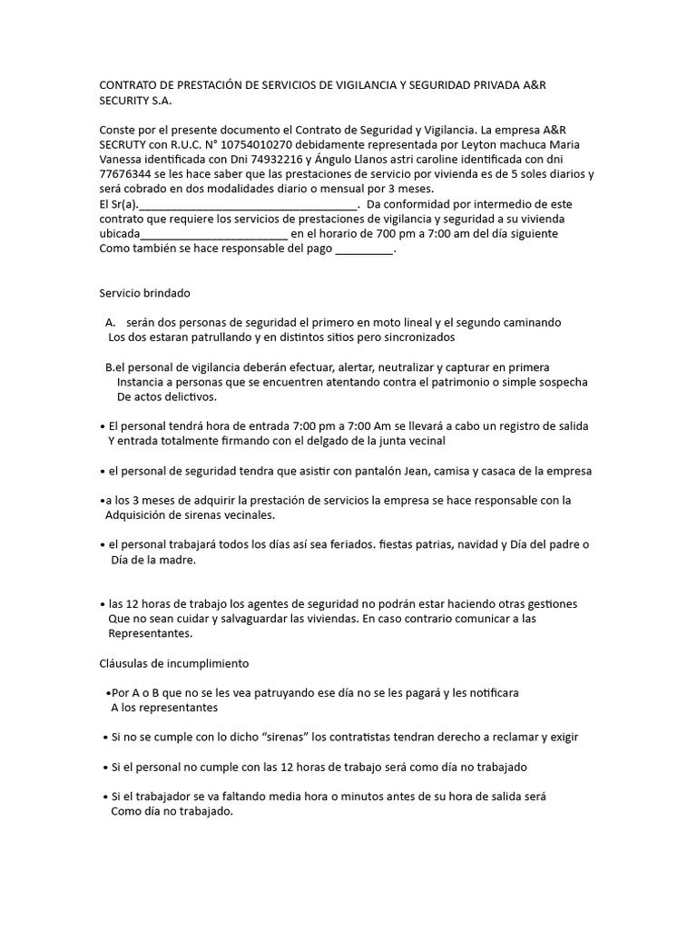A&R | PDF