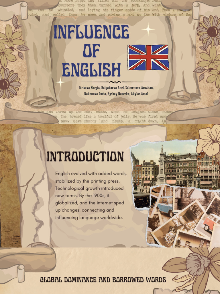 Influence of English | PDF