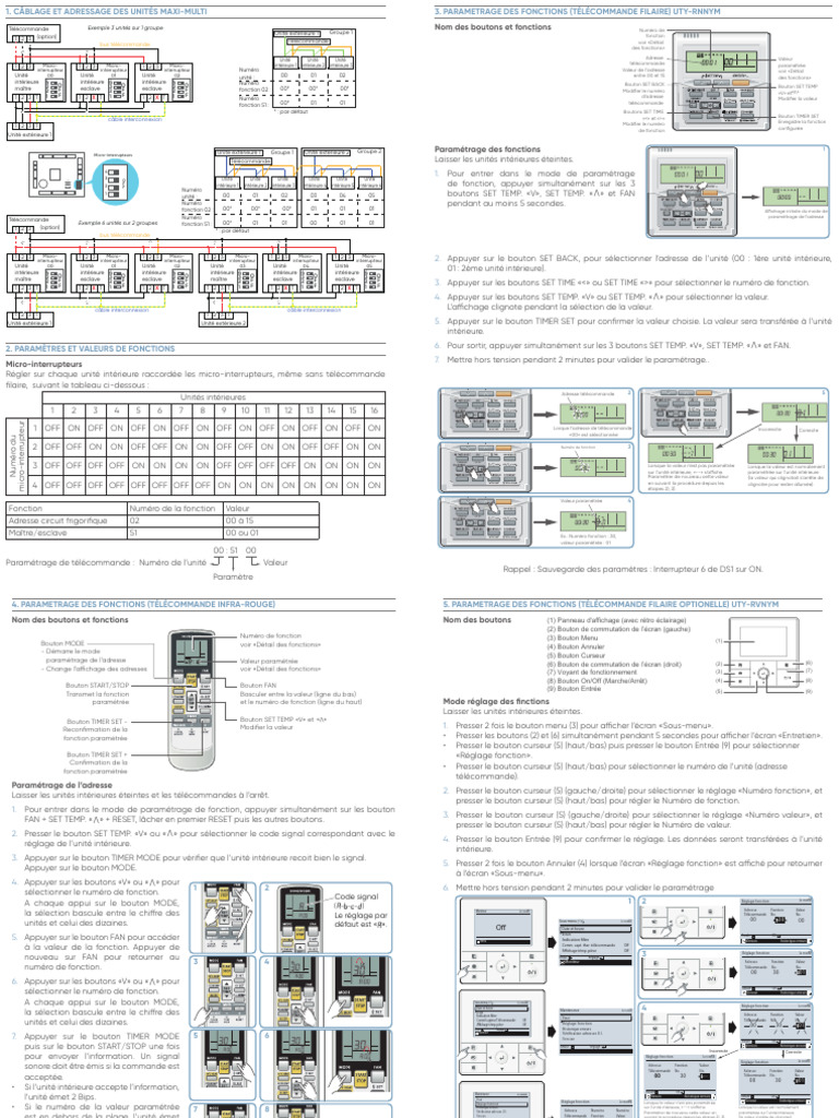 20 Support Tech Parametrage Cablage Maxi Multi 3 | PDF