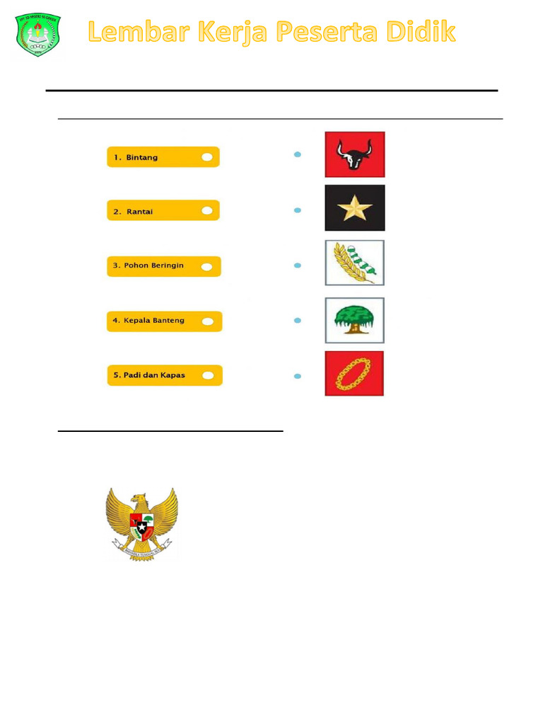 LKPD Lambang Pancasila | PDF