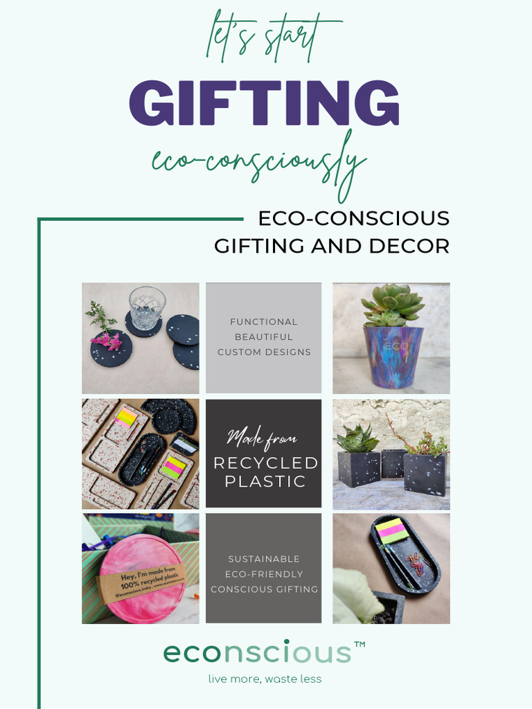 Econscious Gifting Brochure WTP | PDF