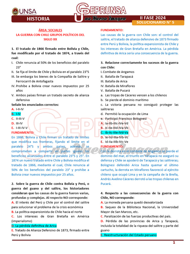 S5 (S) Historia Ii Fase 2024 | PDF