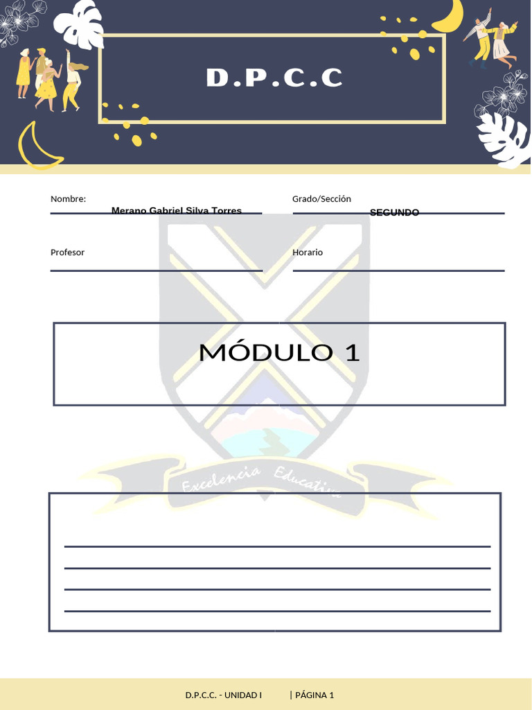 Módulo 2do DPCC 1 | PDF