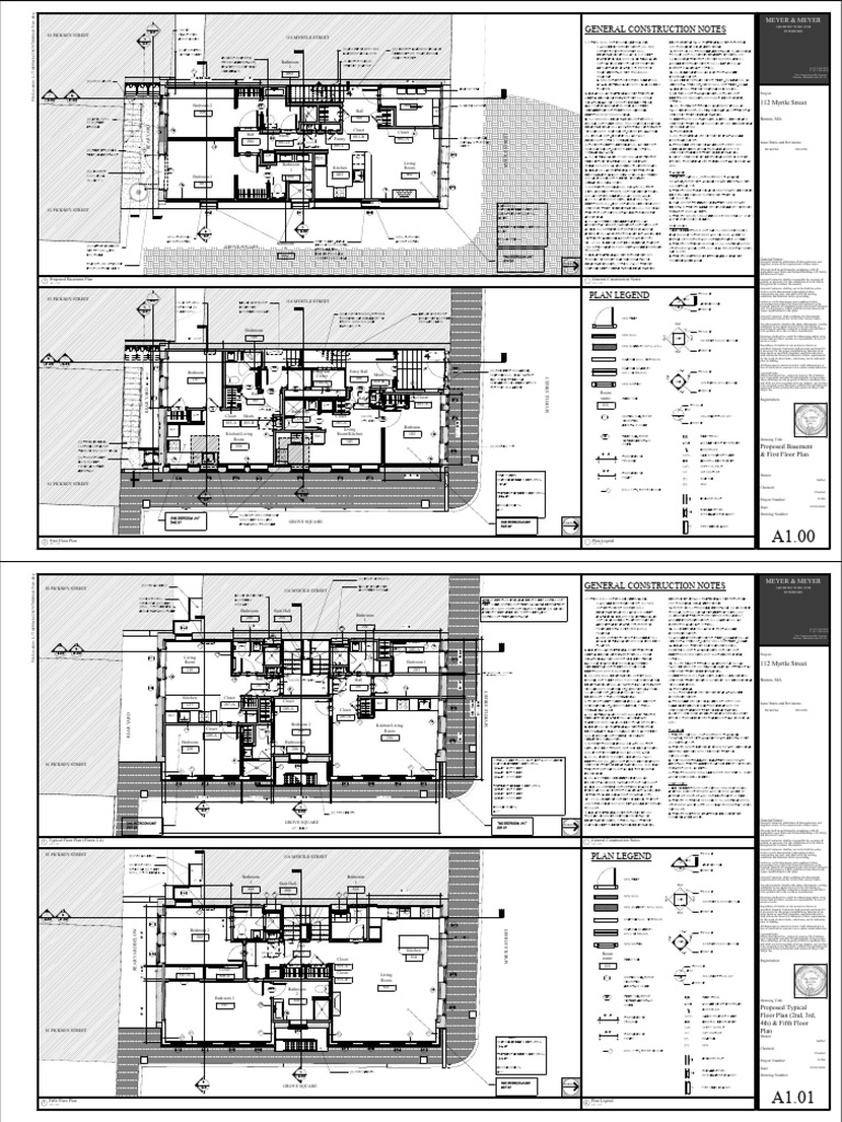 Compiled Floor Plan Drawings | PDF