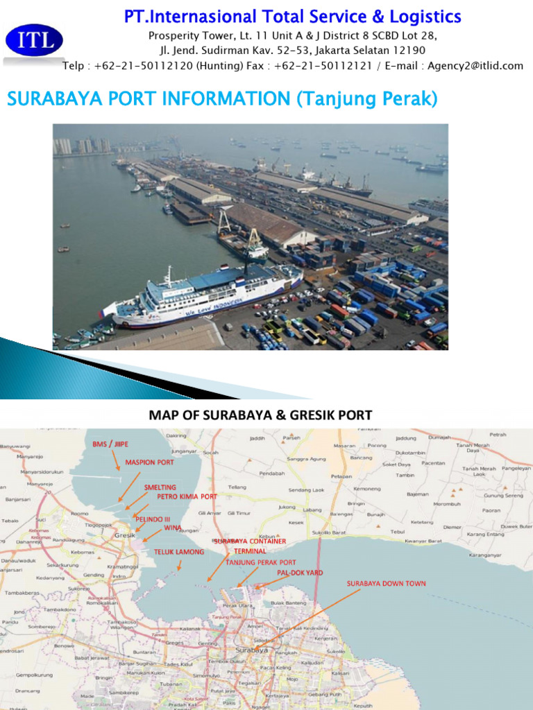 Surabaya TG Perak Port Information Itl | PDF