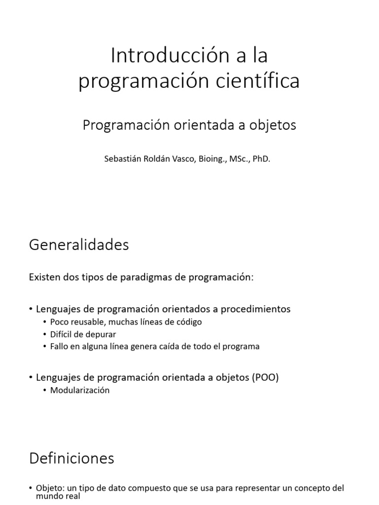 4 - Objetos y Clases | PDF