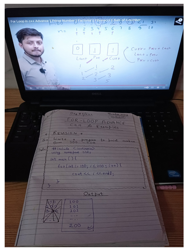Advance For-Loops Examples Notes+HOMEWORK Day 5 | PDF