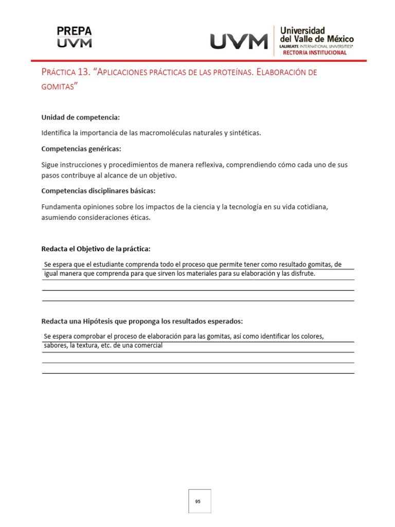 Practica 4 Gomitas | PDF