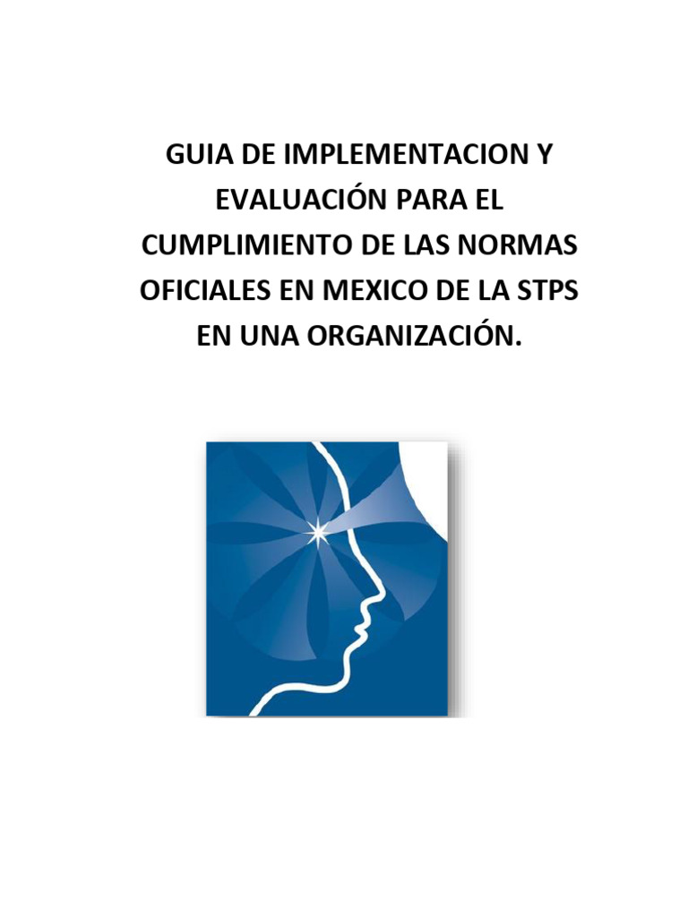GUIA de NORMAS OFICIALES MEXICANAS STPS 2023 | PDF