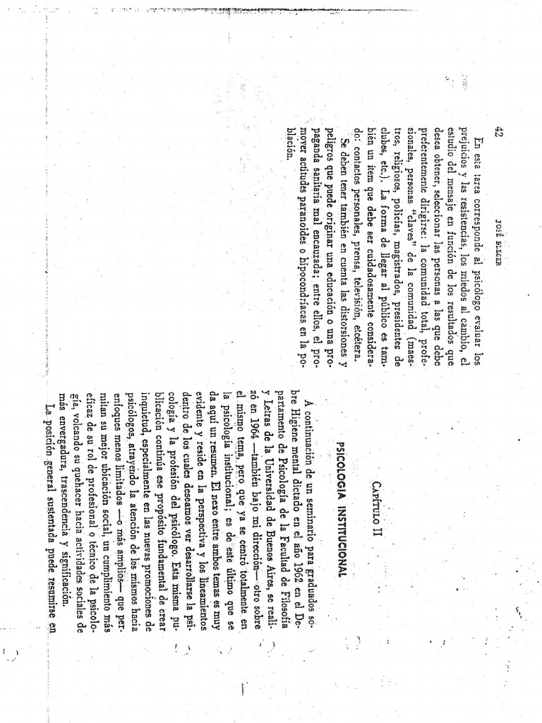 M1 Bleger Psi Int | PDF