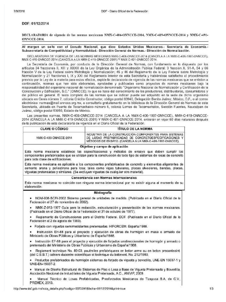 PDF NMX C 406 Onncce 2014 Compress | PDF