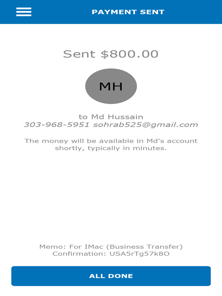 ZELLE Screenshot | PDF