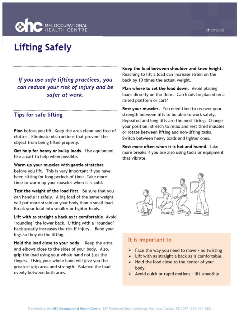 Lifting-Safely | PDF