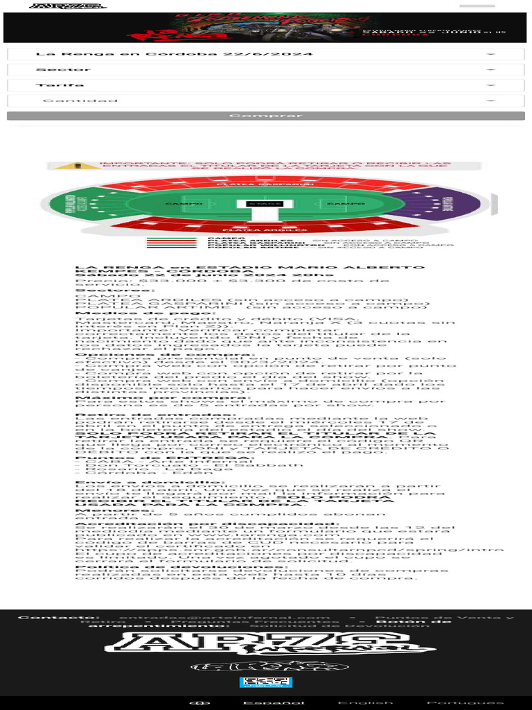 La Renga en Córdoba 2262024 | PDF