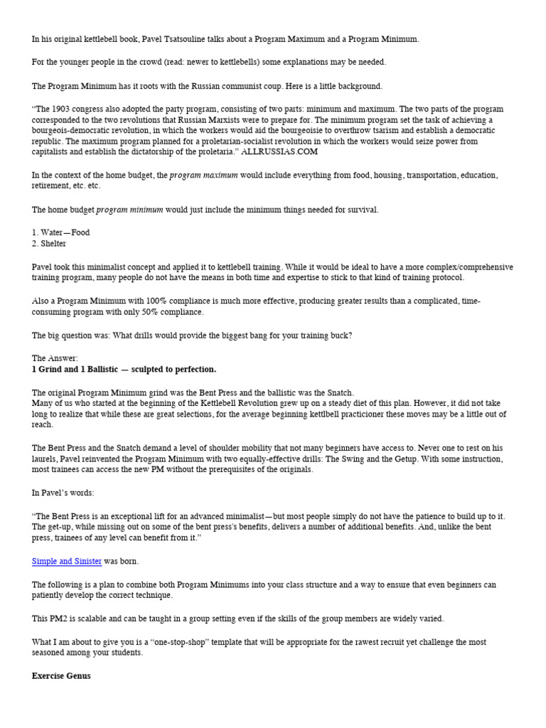 Program Minimum Squared | PDF