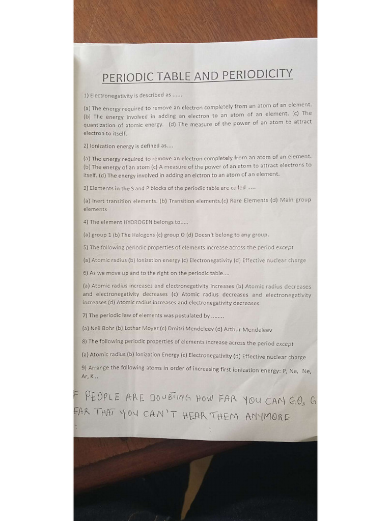 Sure A in Chemistry | PDF