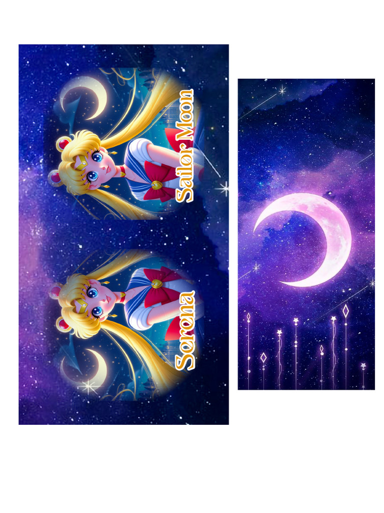 Diseño Chicas Sailor Moon | PDF