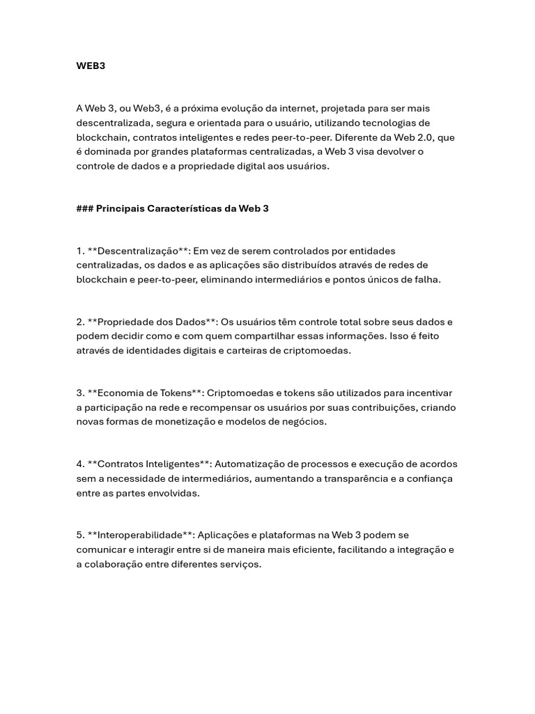 Entendendo A Web3 | PDF