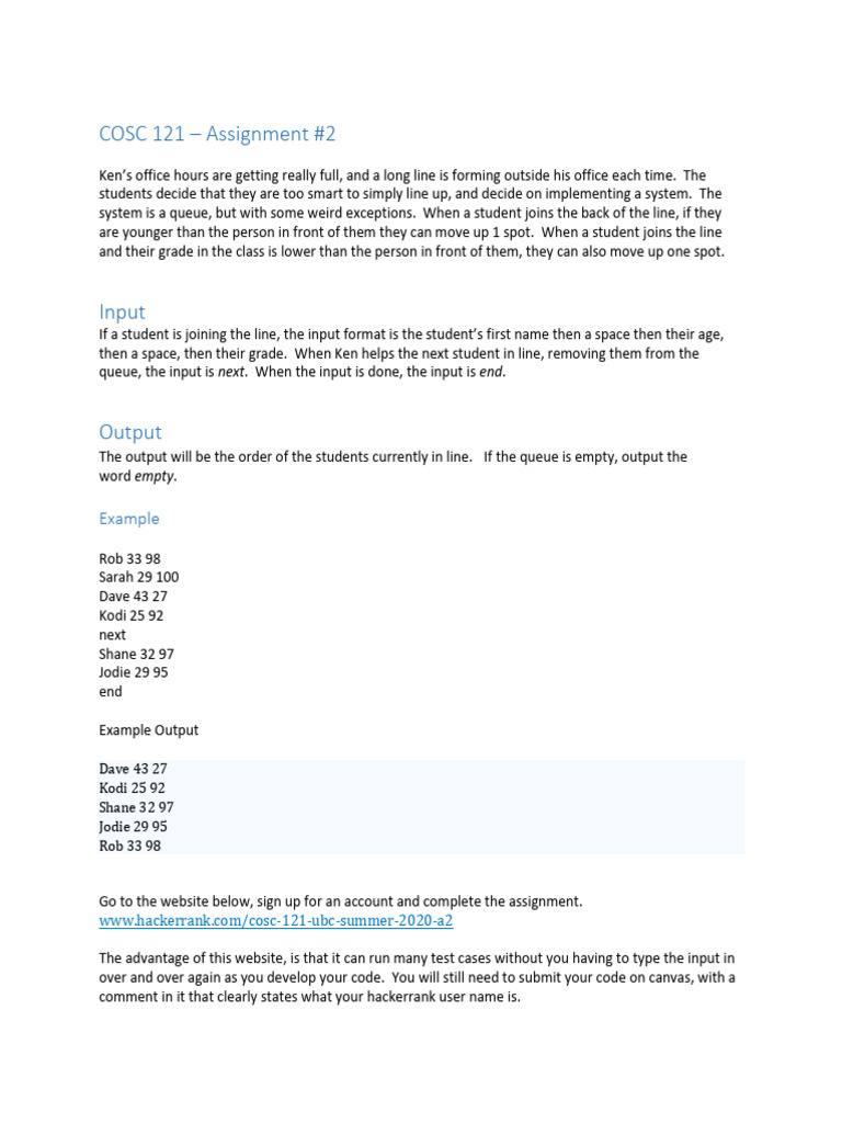 Assignment 2 - ArrayList | PDF