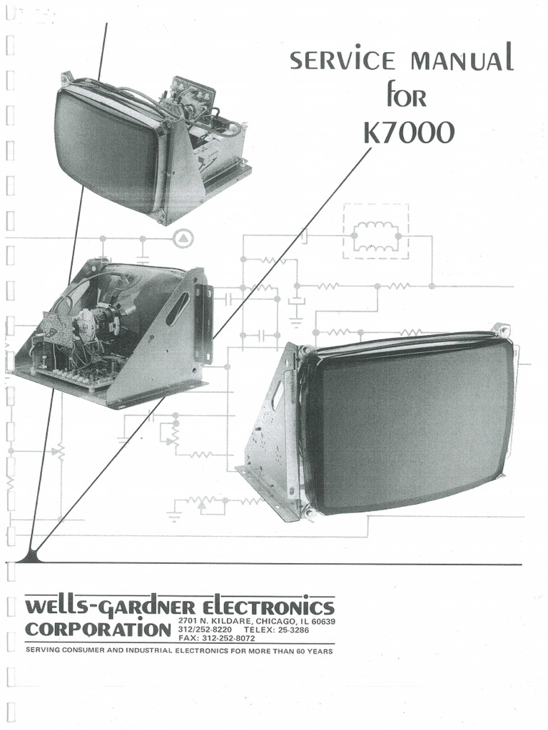 Service Manual K7000 | PDF