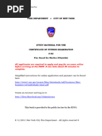 FDNY F02 Practice Test - PDF | PDF | Fire Safety | Fires