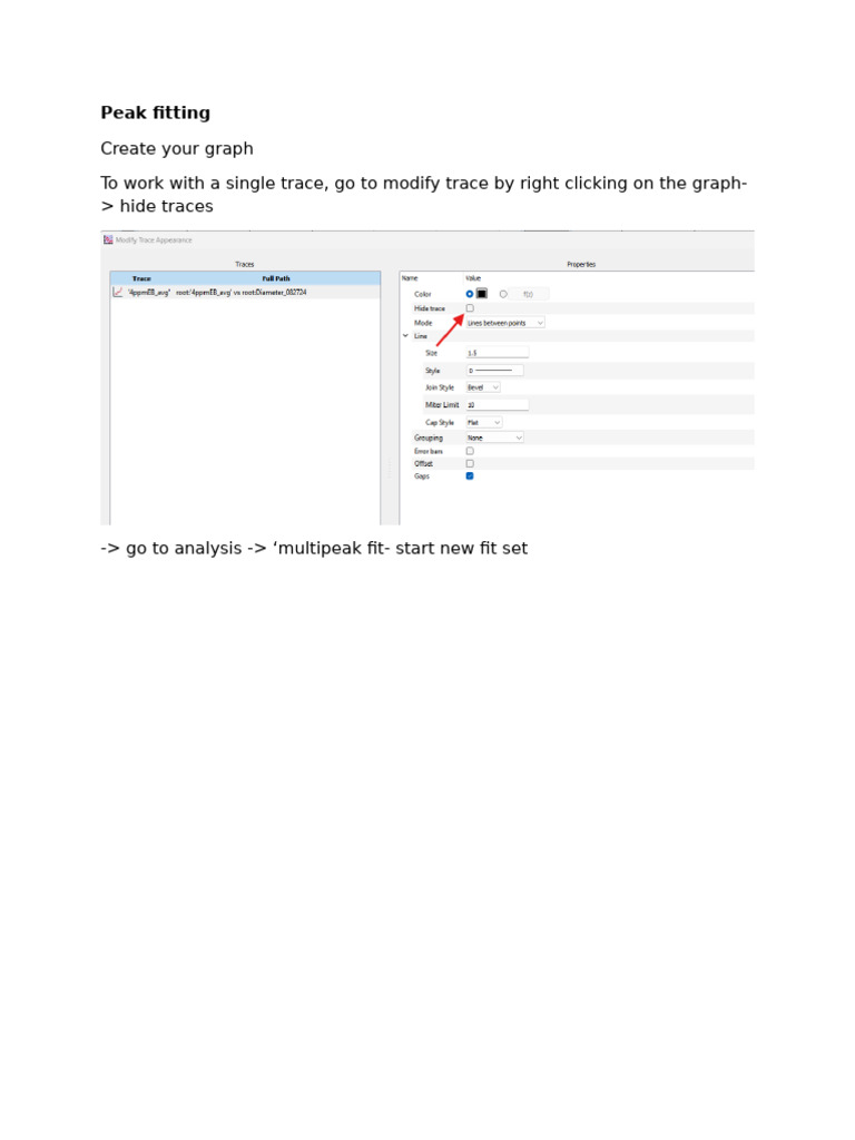 Peak Fitting | PDF