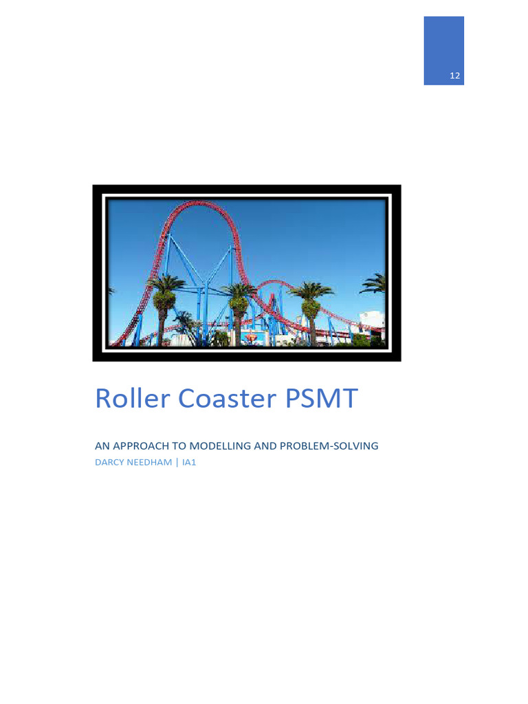 Unit 3 Rollercoaster PSMT Draft | PDF