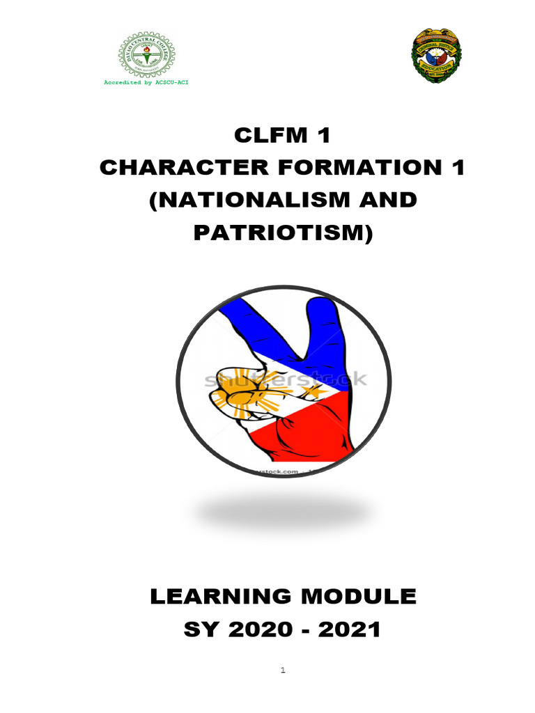CLFM 1 HSLM Mondejar 2020 | PDF