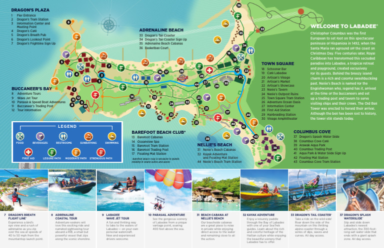 Labadee Map | PDF