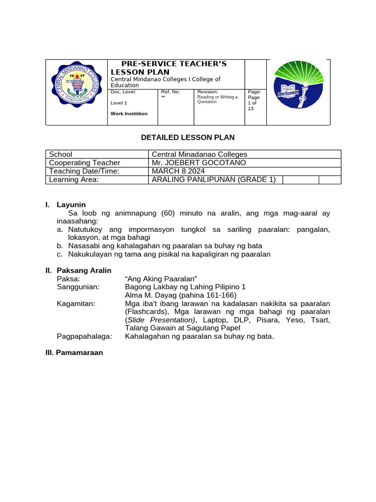 204024093-Detailed-Lesson-Plan-in-Araling-Panlipunan-for-Final-Demonstration 1 | PDF