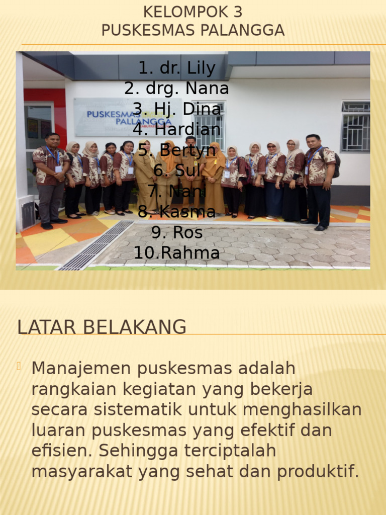 Presentase PKL Kelompok 3 Palangga | PDF