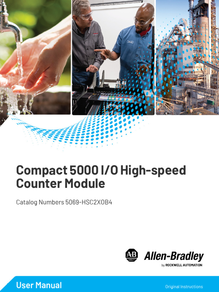 Compact 5000 I/O High-Speed Counter Module: User Manual | PDF