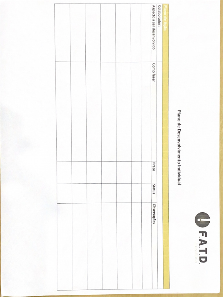 Atividade FATD | PDF