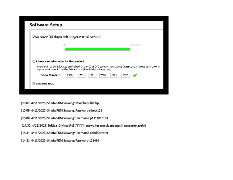 Serial Number CS3 | PDF