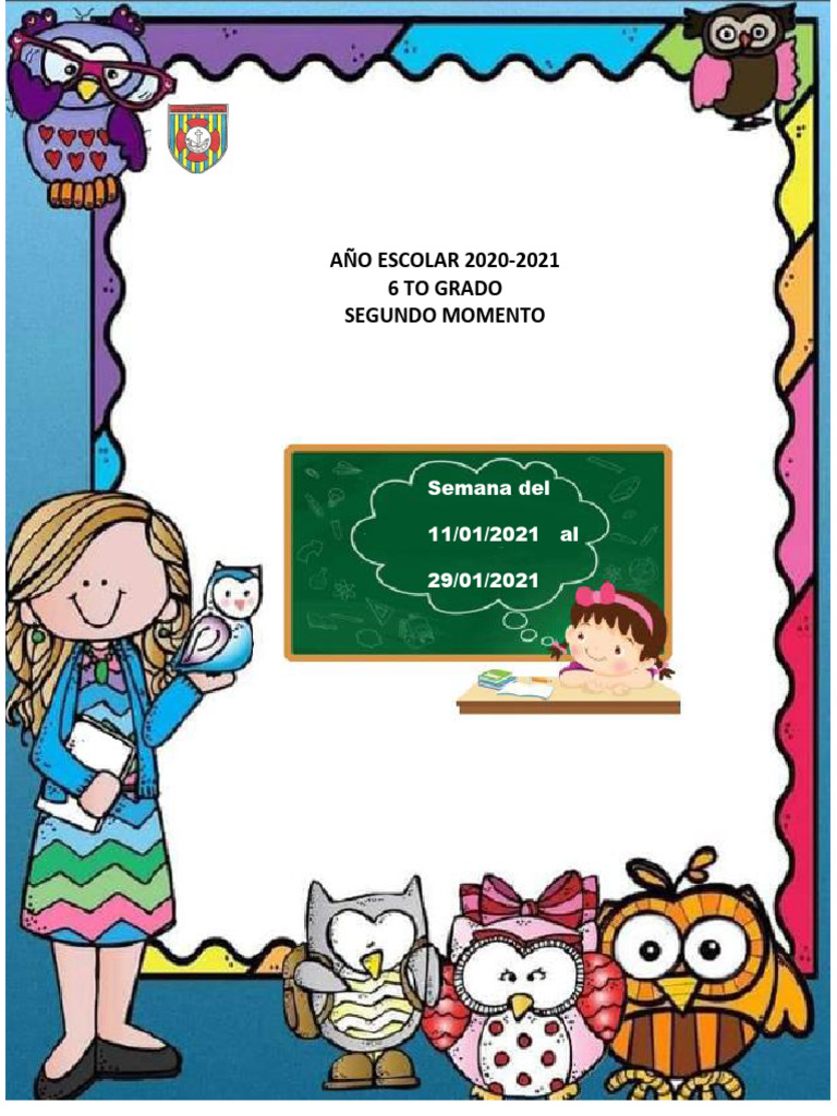 Tareas de sexto grado | PDF