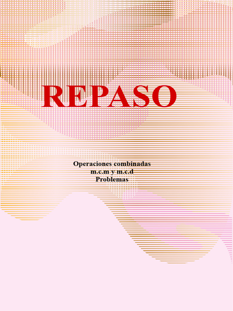 1º Eso Repaso Pdf